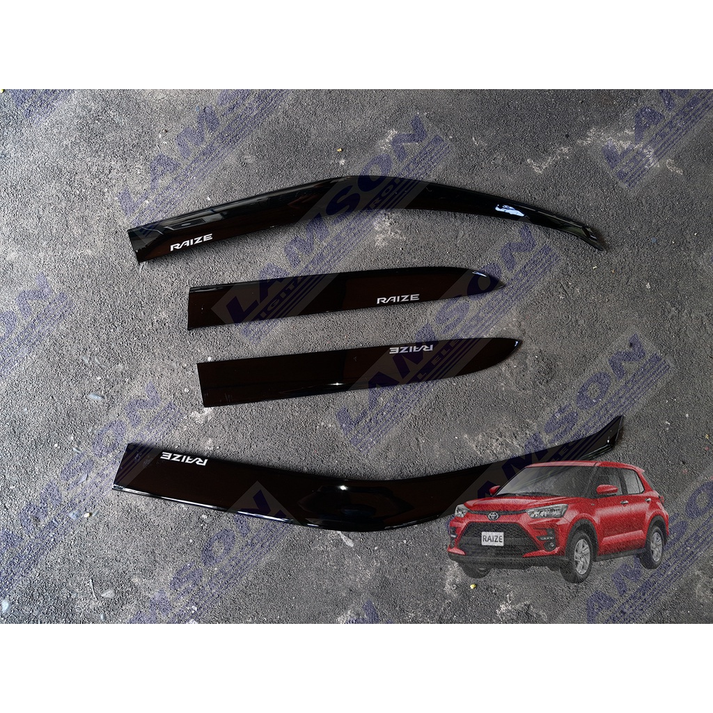 Toyota Raize 2022 - 2025 Rain Visors | Shopee Philippines