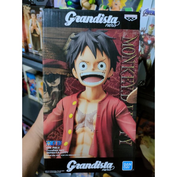 One Piece Grandista Nero Monkey D. Luffy - Authentic | Shopee Philippines