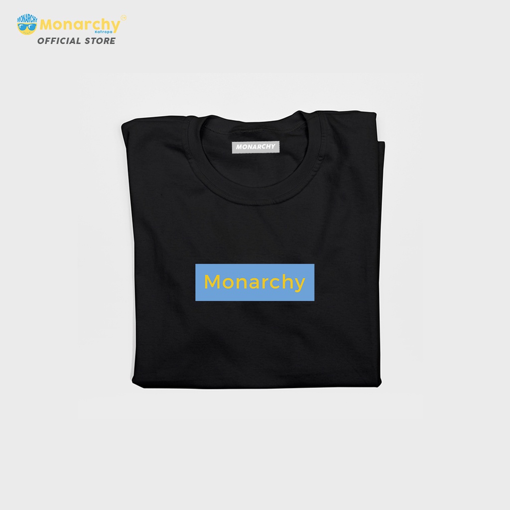 Monarchy Official Logo Tee Vol.2 In Sky Blue Color T-Shirt Shirts For ...
