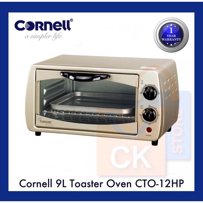 Cornell 9L Toaster Oven CTO12HP | CTO-12HP (1 Year Warranty) | Shopee ...