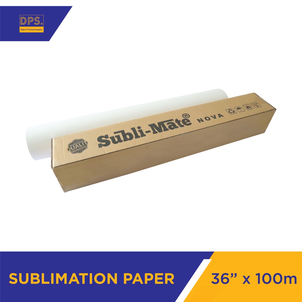 DPS Subli-mate NOVA Sublimation paper l transfer paper 328ft. x 36in ...