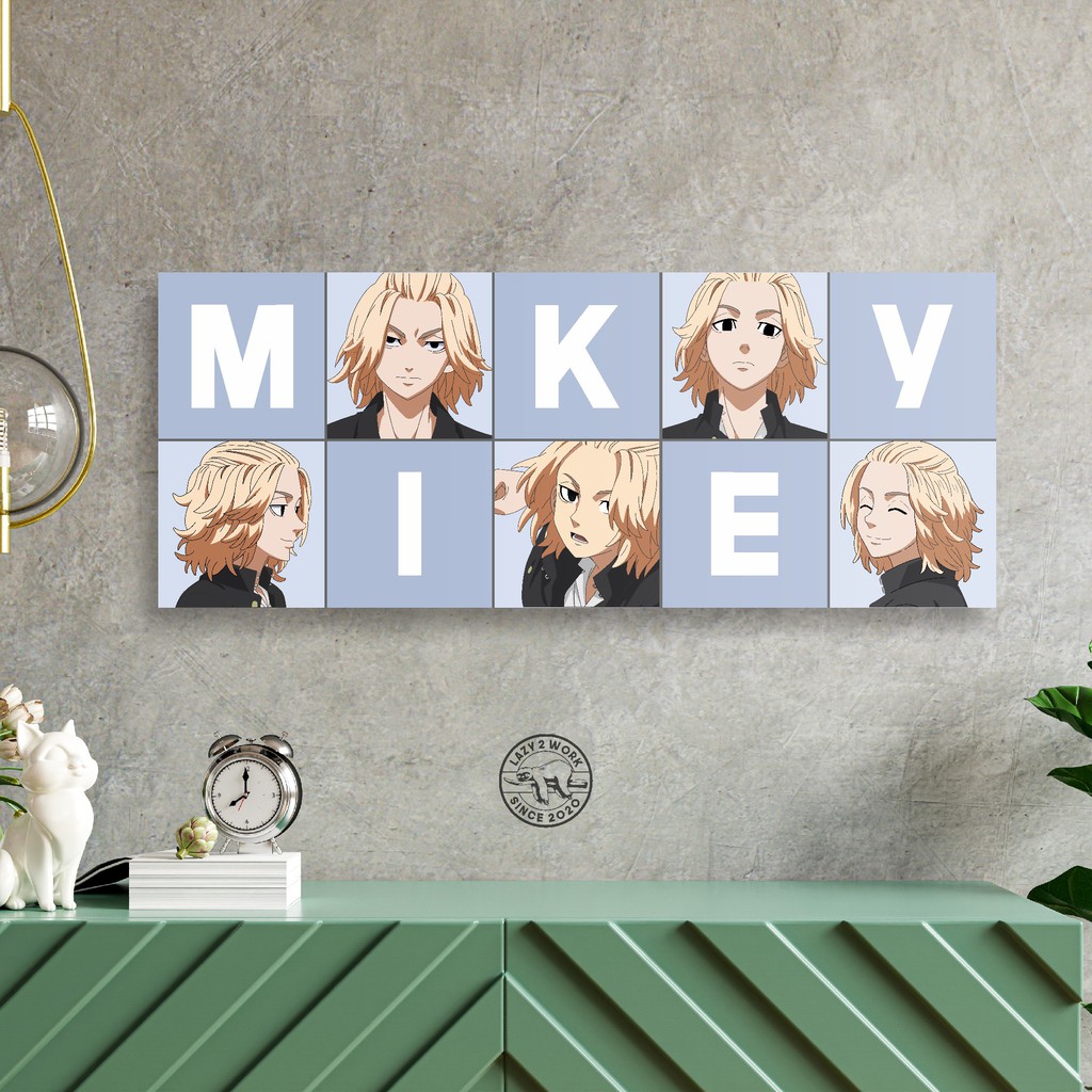 HIASAN DINDING Tokyo REVENGER MIKEY Wall Hanging POSTER 10x10 | Shopee ...