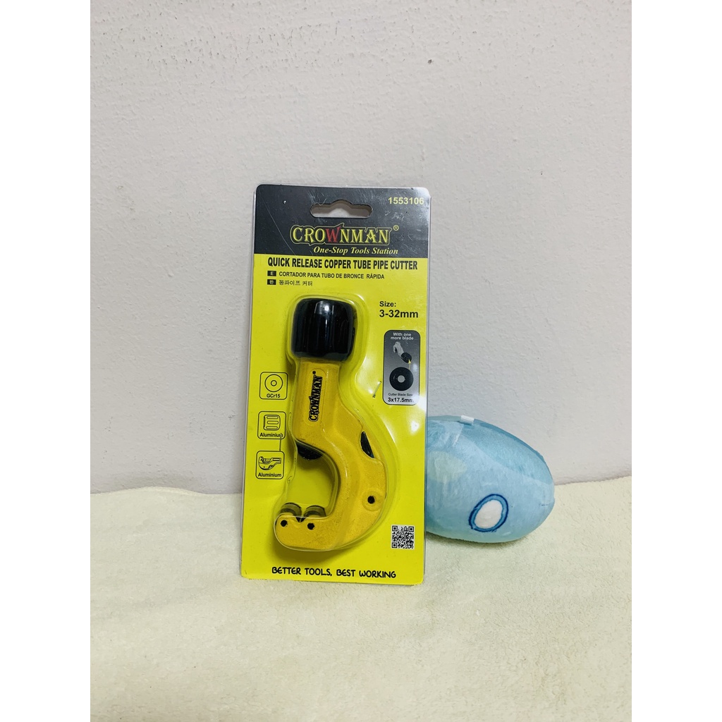 [CROWNMAN] Quick Release Copper Tube Pipe Cutter Size 3mm to 32mm ...