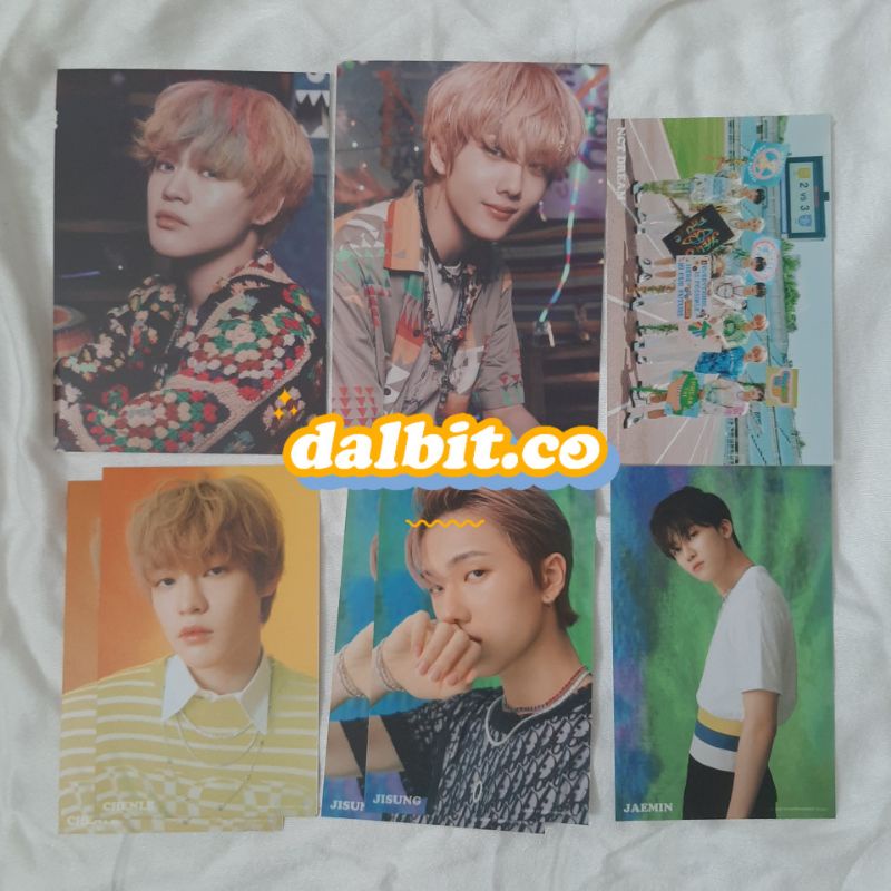 Nct DREAM HELLO FUTURE POSTCARD & 4X6 PHOTO (JAEMIN CHENLEG GROUP ...