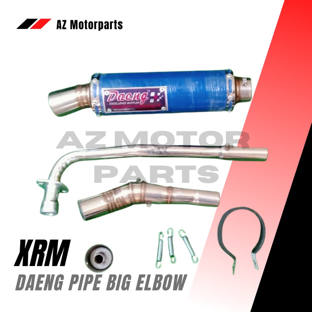 Daeng Pipe for XRM 110, WAVE 100, RUSI 110 (Big Elbow) | Shopee Philippines