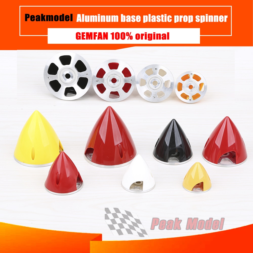 Gemfan Aluminum Base Plastic Propeller Hood / Spinner/ 38 45 51 57 63 ...
