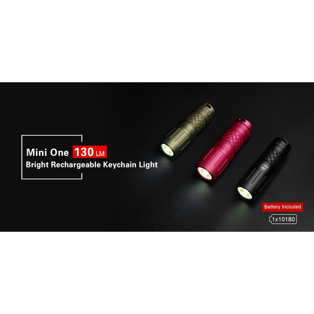 ON HAND Klarus Mini One Compact Flashlight w/ 10180 Battery | Shopee ...
