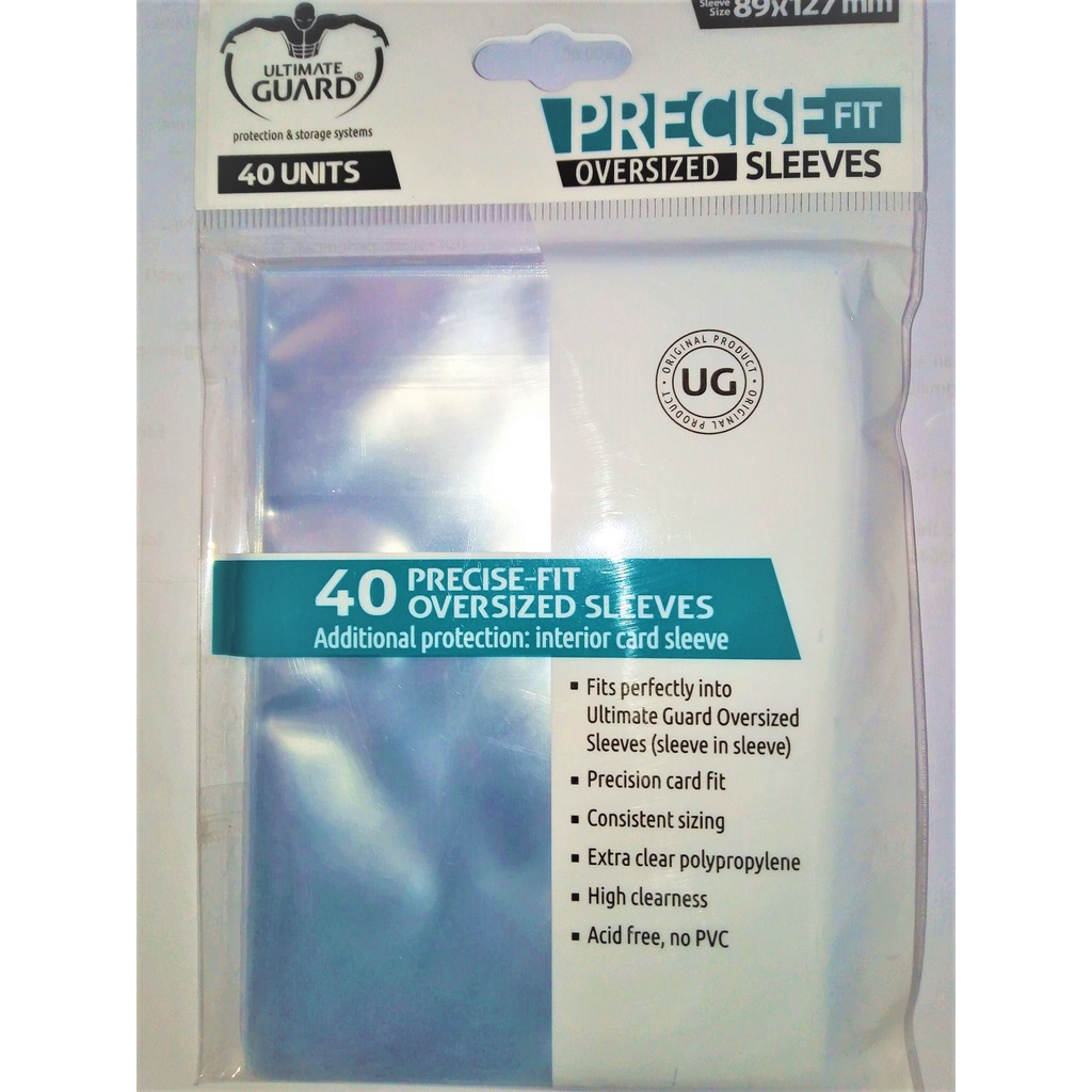 Ultimate Guard : Perfect-Fit / Precise-Fit OVERSIZED INNER Sleeves 89 x ...