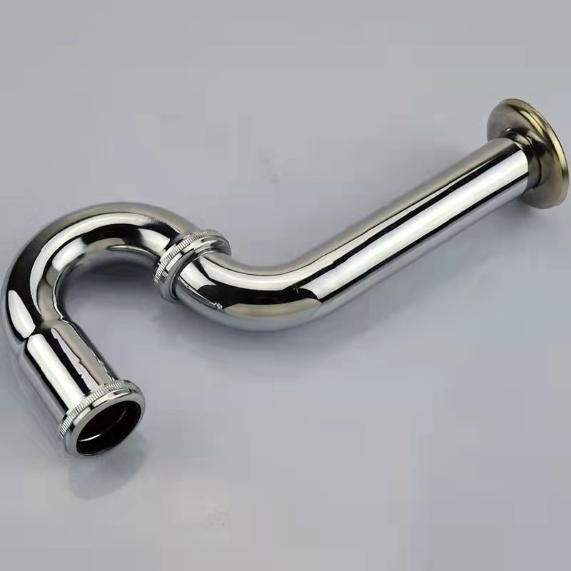 Stainless Lavatory P-Trap Push And Turn Type Hose For Kitchen Drain ...