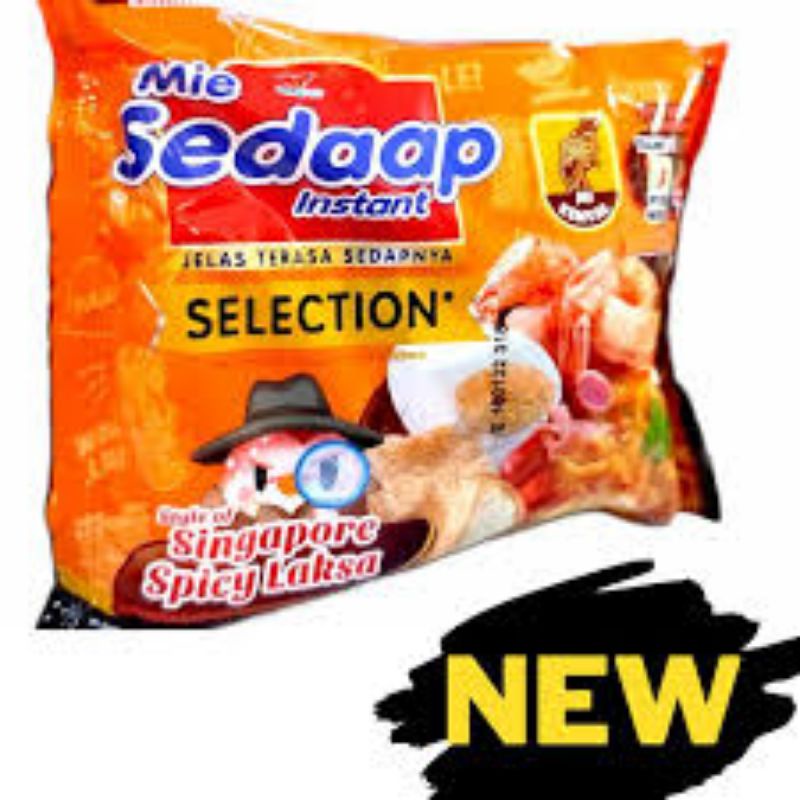 Sedaap Singapore Spicy Laksa Soup 83g / Deliciousmie | Shopee Philippines