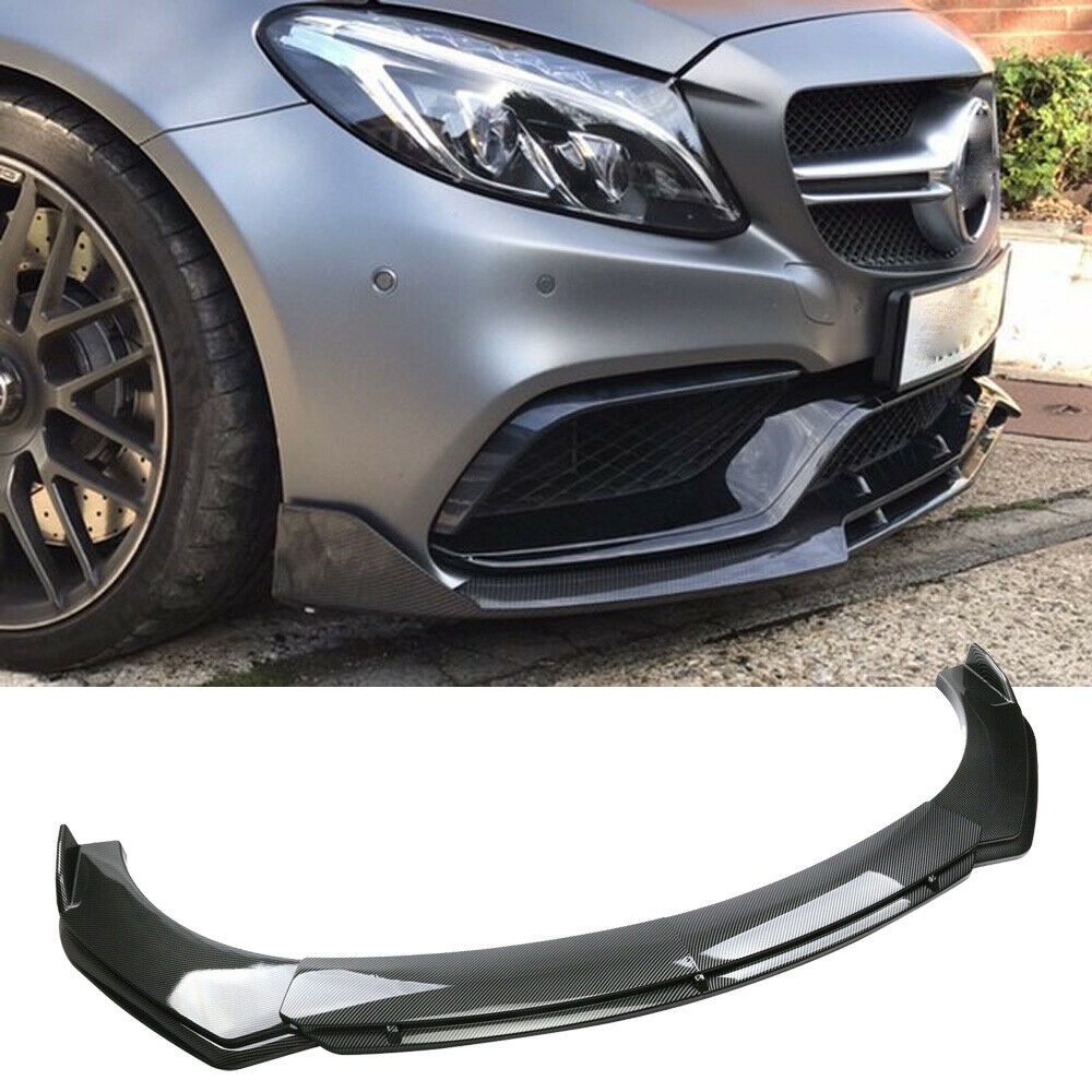 LANTOP Universal Car Front Lip Splitter Chin Bumper Diffuser Body Kits ...