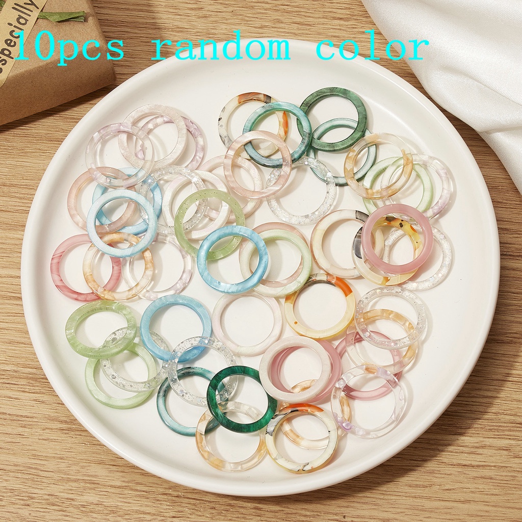 10pcs Random Ring Set Couple Fashion Knuckle Charm Birthday Gift Finger ...