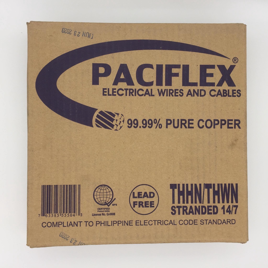 1 Box Paciflex Copper Lead Free THHN/THWN Electric Wire ~ Available in ...