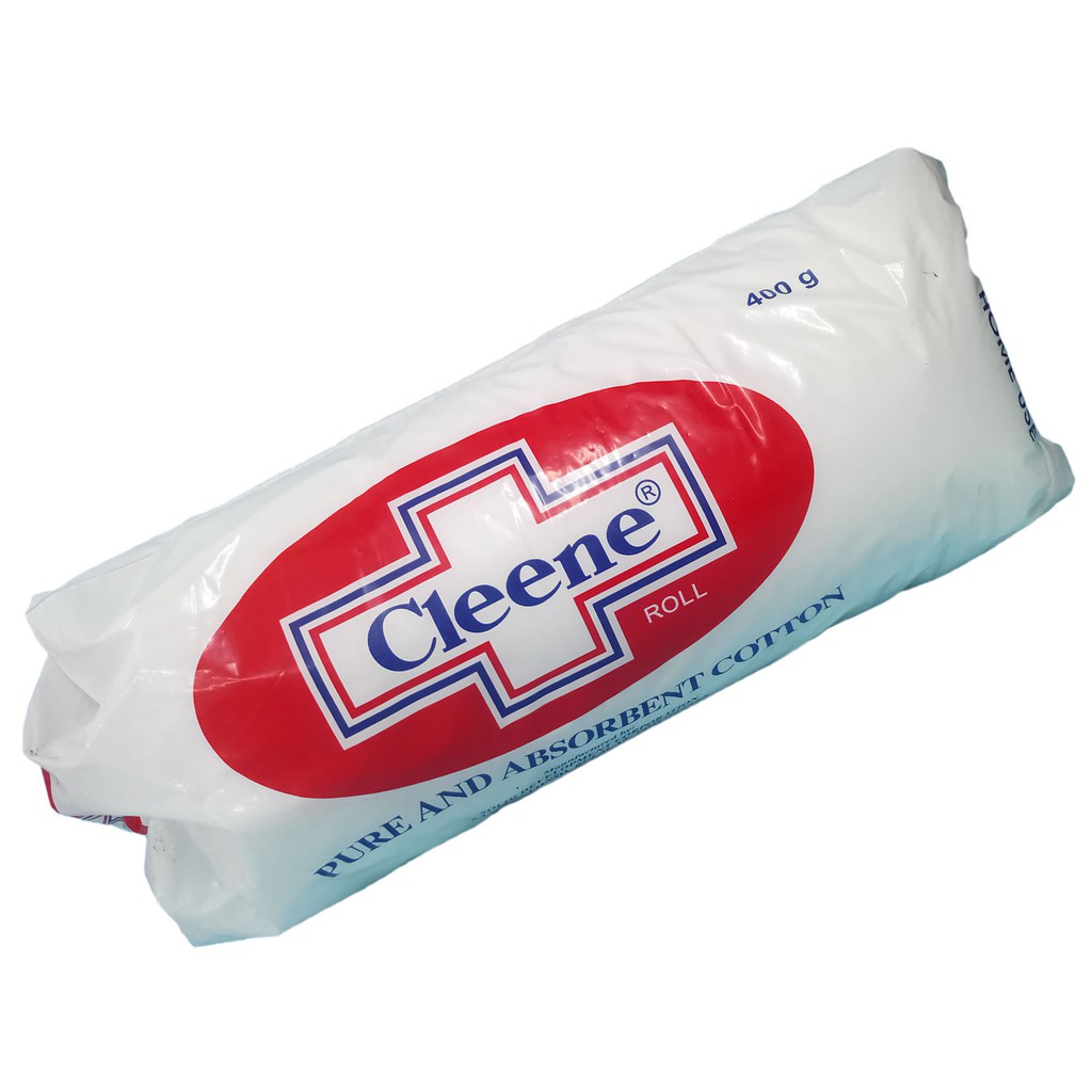 CLEENE PURE AND ABSORBENT COTTON 400 GRAMS