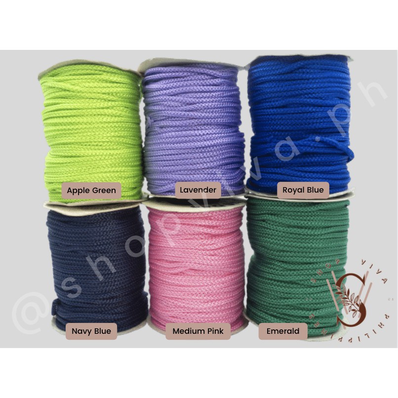 Nylon Japan Cord Paper bag paperbag Cord Japanese Cord DIY Shoelace 4mm ...