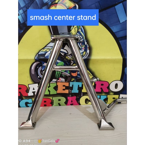 SUZUKI SMASH STAINLESS CENTER STAND ONLY | Shopee Philippines