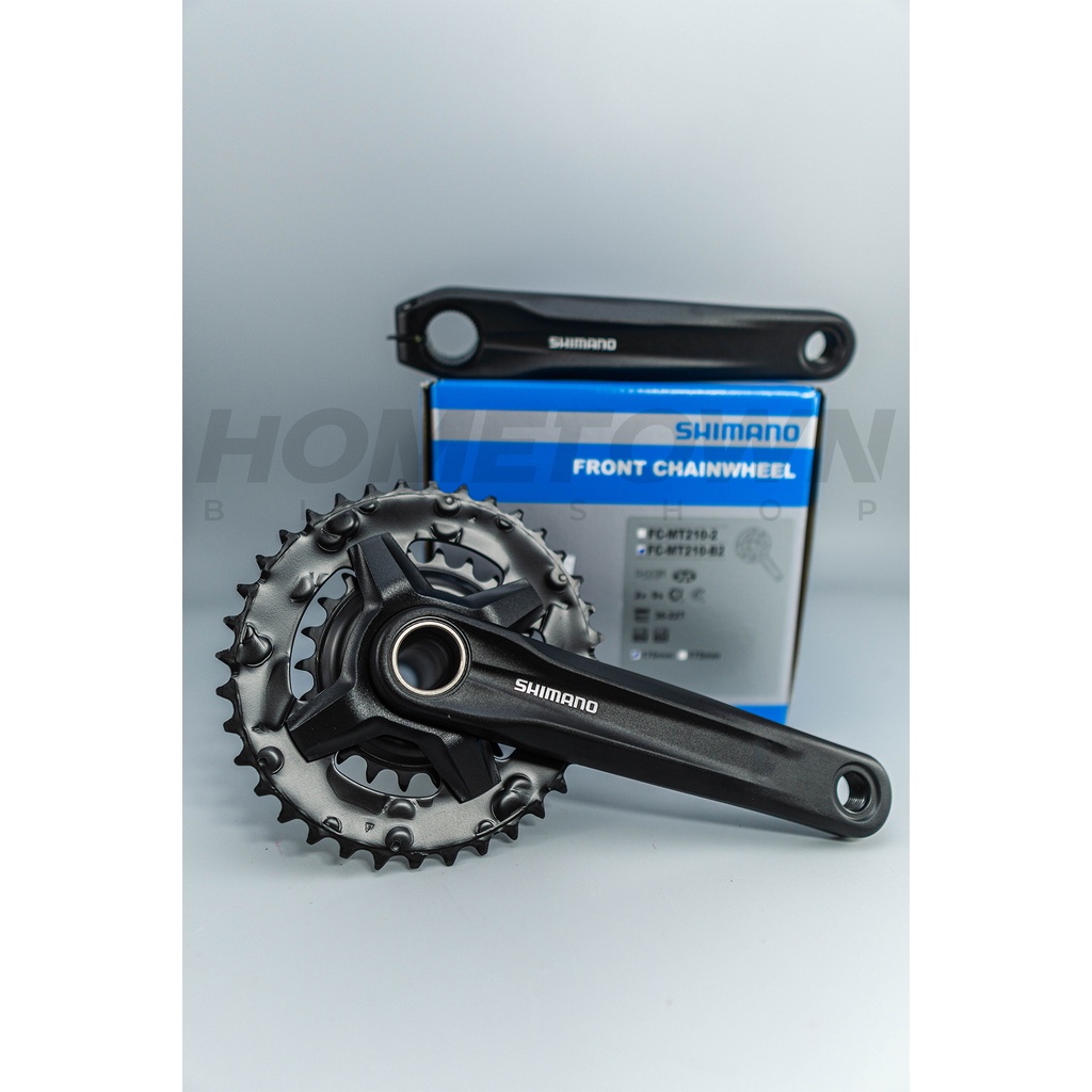Shimano Altus FC MT210 2x9 36-22T | 3x9 40-30-22T / 44-32--22T 170mm / 175mm Crank / Chainwheel ...