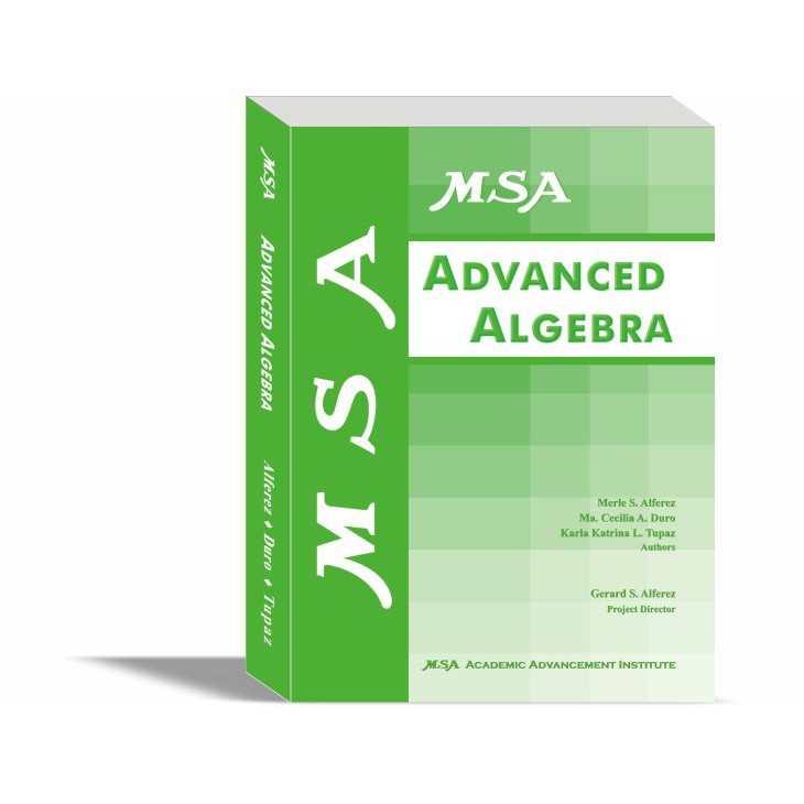 Advanced Algebra (Authentic / Brand New) | Shopee Philippines