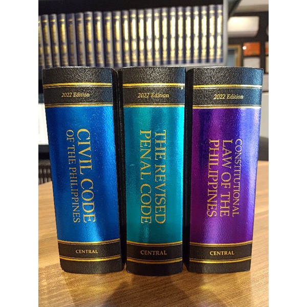 CODAL-SET FOR FIRST YEAR LAW 2022/2023(POCKET SIZE)central | Shopee ...