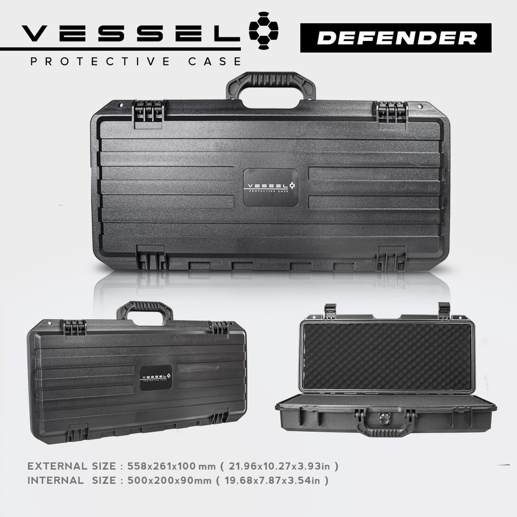 VESSEL DEFENDER VS5020 Portable Hard Case for Photography Equipment ...