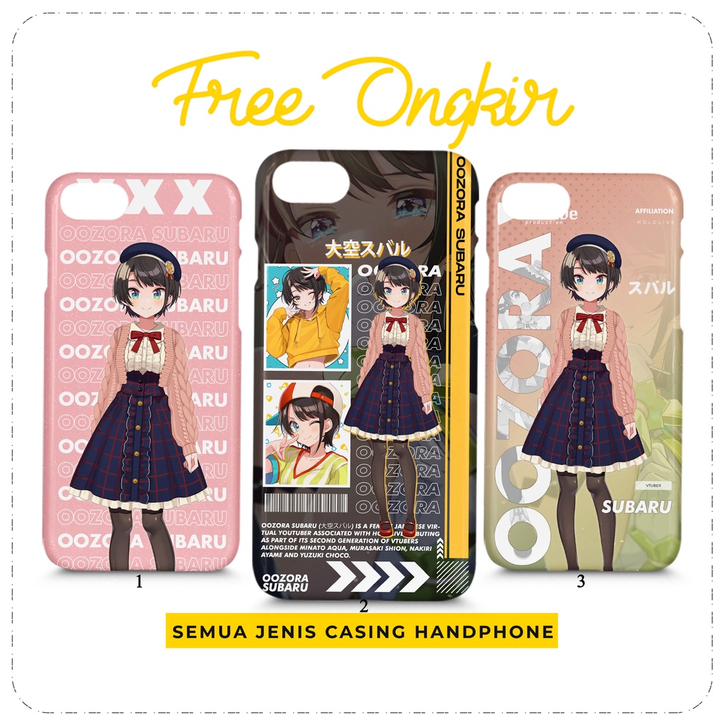 Case Oozora Subaru Vtuber Hololive JP Custom Casing HP | Shopee Philippines