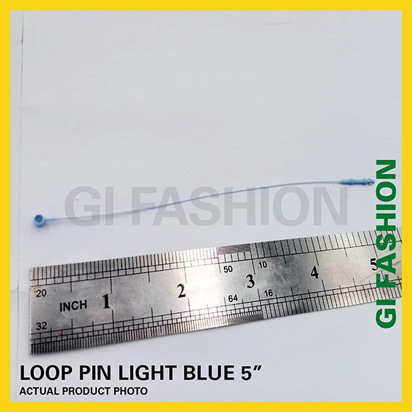 5000 PIECES New Loop Pin assorted color and size loop lock for tagging ...