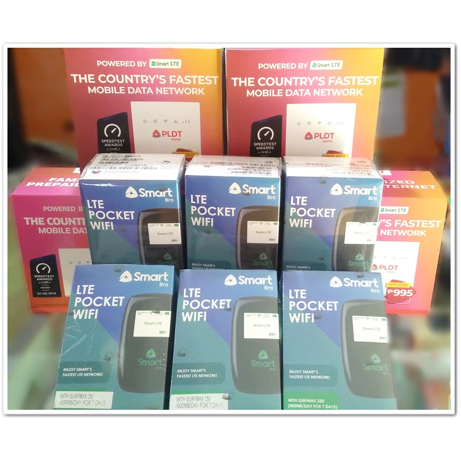 PLDT Home WiFi Prepaid SMARTBRO Pocket WiFi with FREE 10GB Data ...