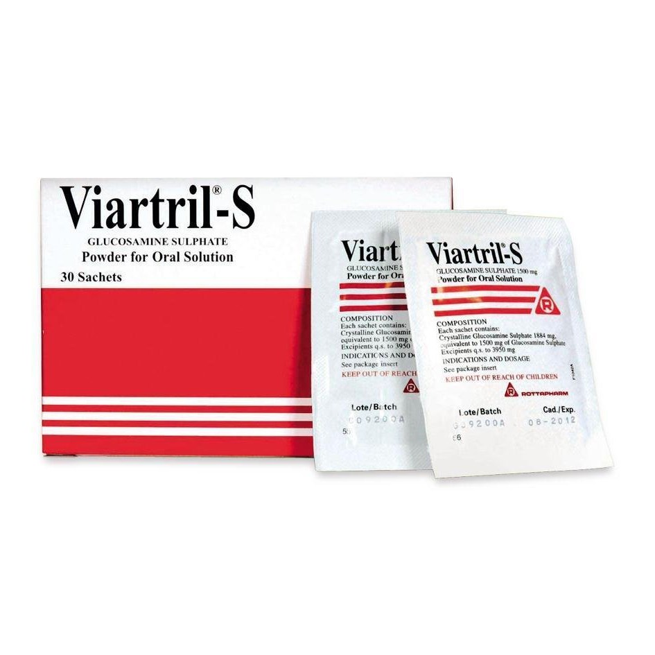 Rottapharm Viartril-S Powder (1500mg x 30 Sachets) | Shopee Philippines