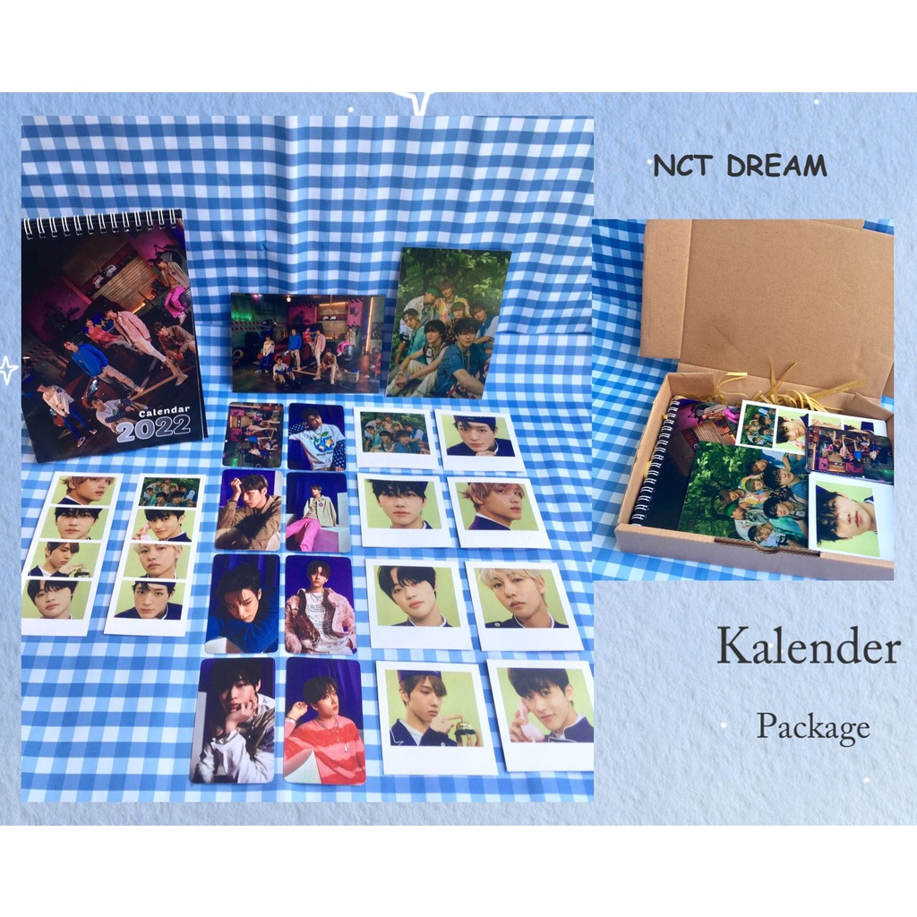 Kpop Calendar package / kpop Gift Box / kpop nct dream Calendar ...