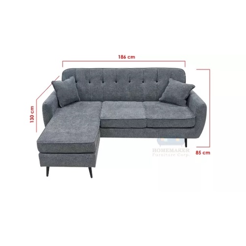 Homemaker Furniture New Sweety Fabric Sofa | Shopee Philippines