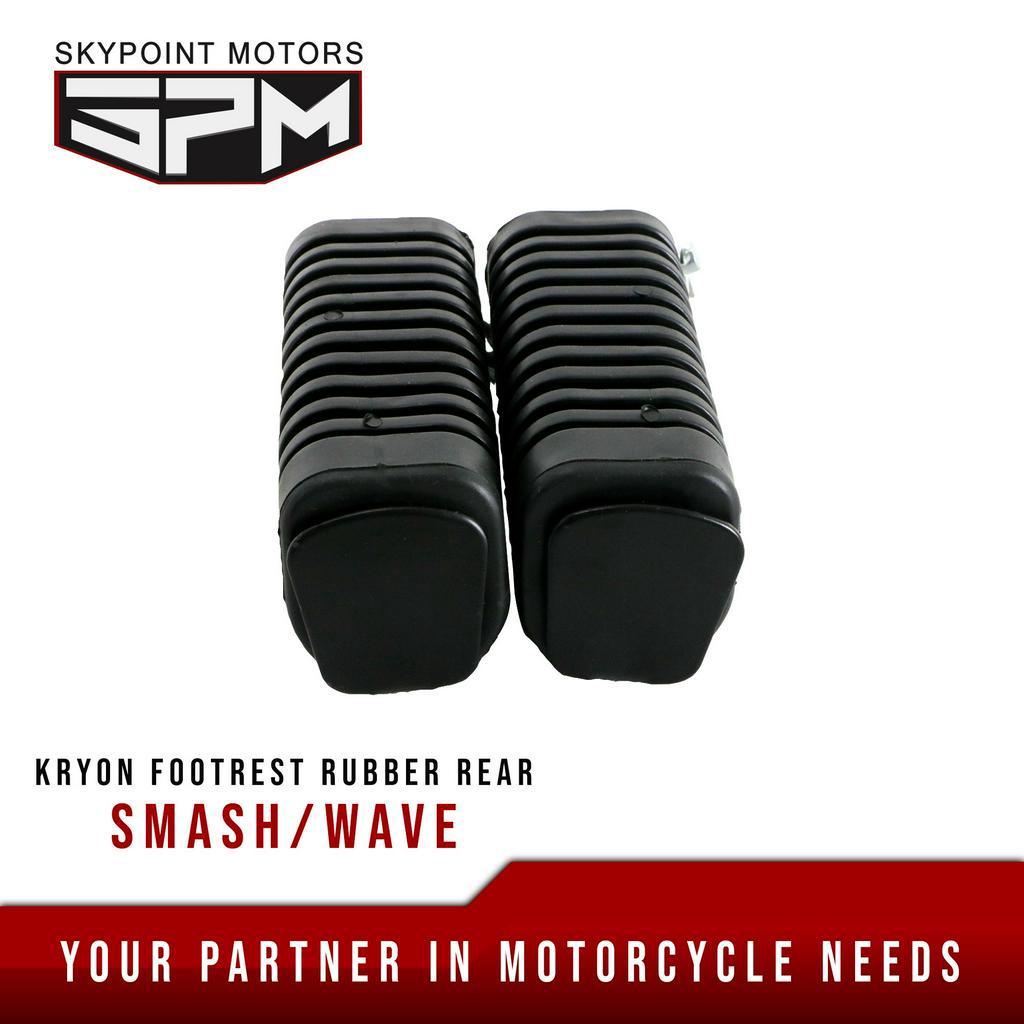 KRYON FOOTREST RUBBER FOR SMASH / WAVE REAR (9203-261) | Shopee Philippines
