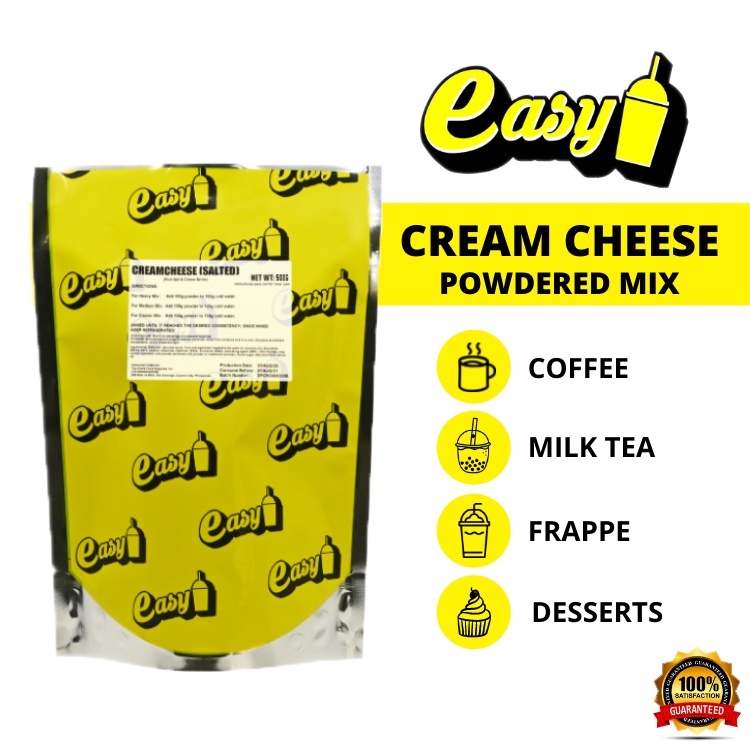 Groceries Easy Brand - Cream Cheese Salted Powder 500g | Shopee Philippines