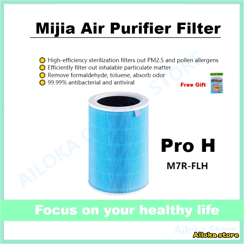 【HEPA Filter】For Xiaomi Mi Smart Air Purifier Pro H M7R-FLH Global ...