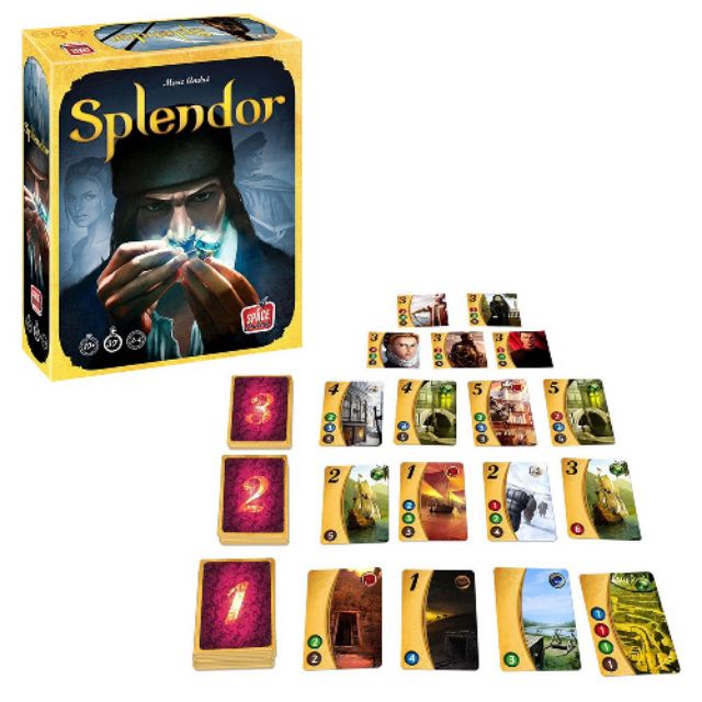 Splendor Board Game Family Game Card Game | Shopee Philippines