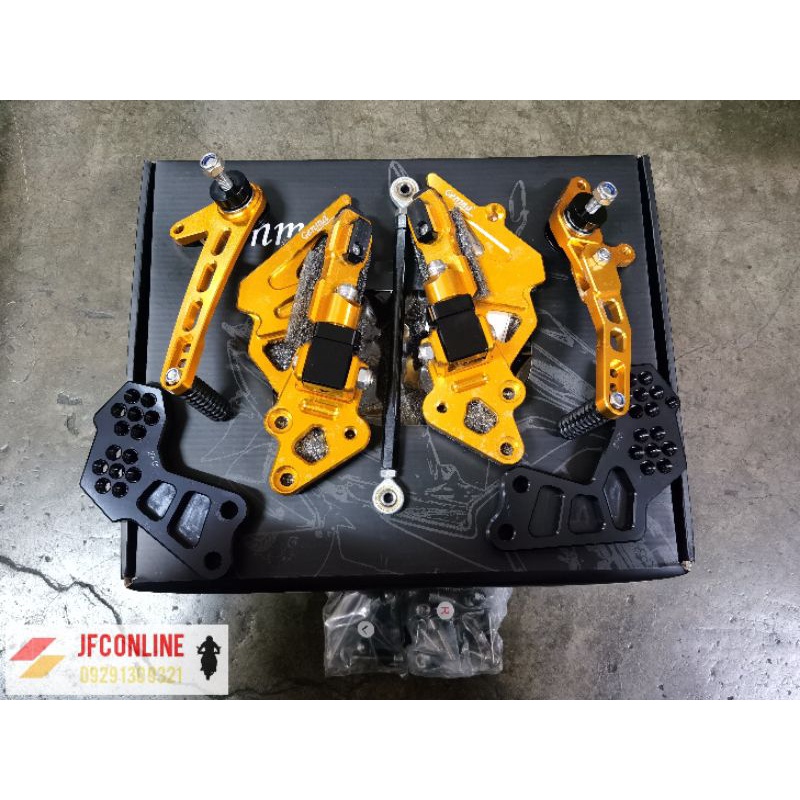 Genma Footrest Single Shifter Raider R150 Carb | Shopee Philippines
