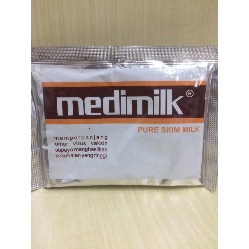 Medimilk 100gram Skim Milk Vaccine Solvent Pure Full Skim Milk Vaccine ...