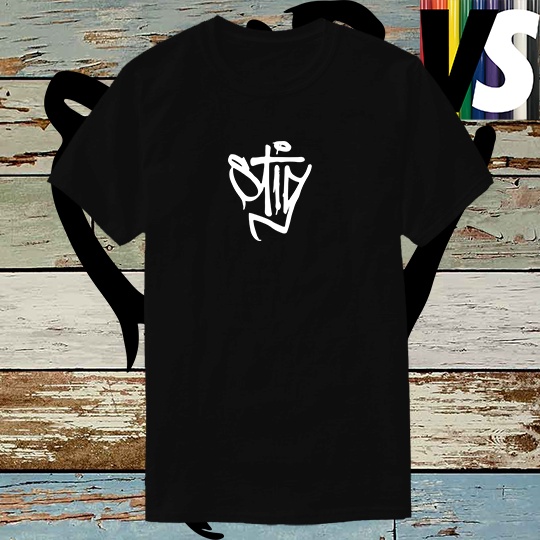 Stig Logo Graphic Shirt Vinyl Front And Back Print (Unisex For Men And ...