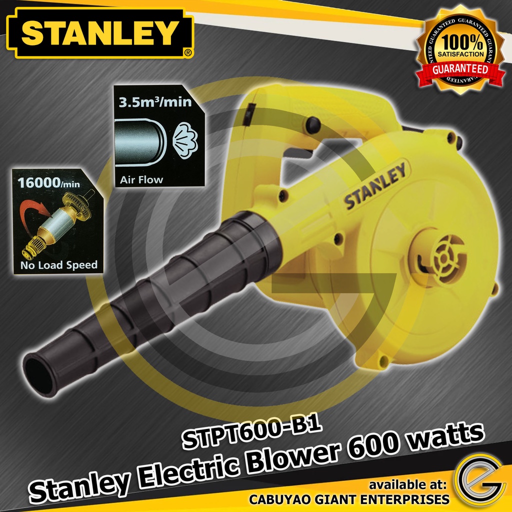 Stanley Electric Blower 600 watts STPT600-B1 | Shopee Philippines