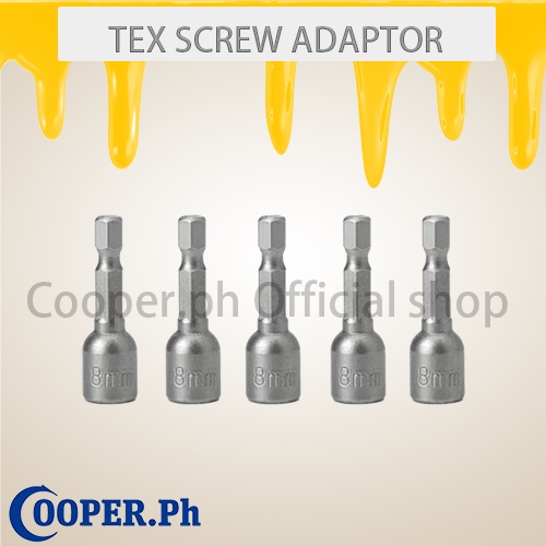 Sunrise Magnetic Nut Tex Screw Adaptor (Per Pack) | Shopee Philippines