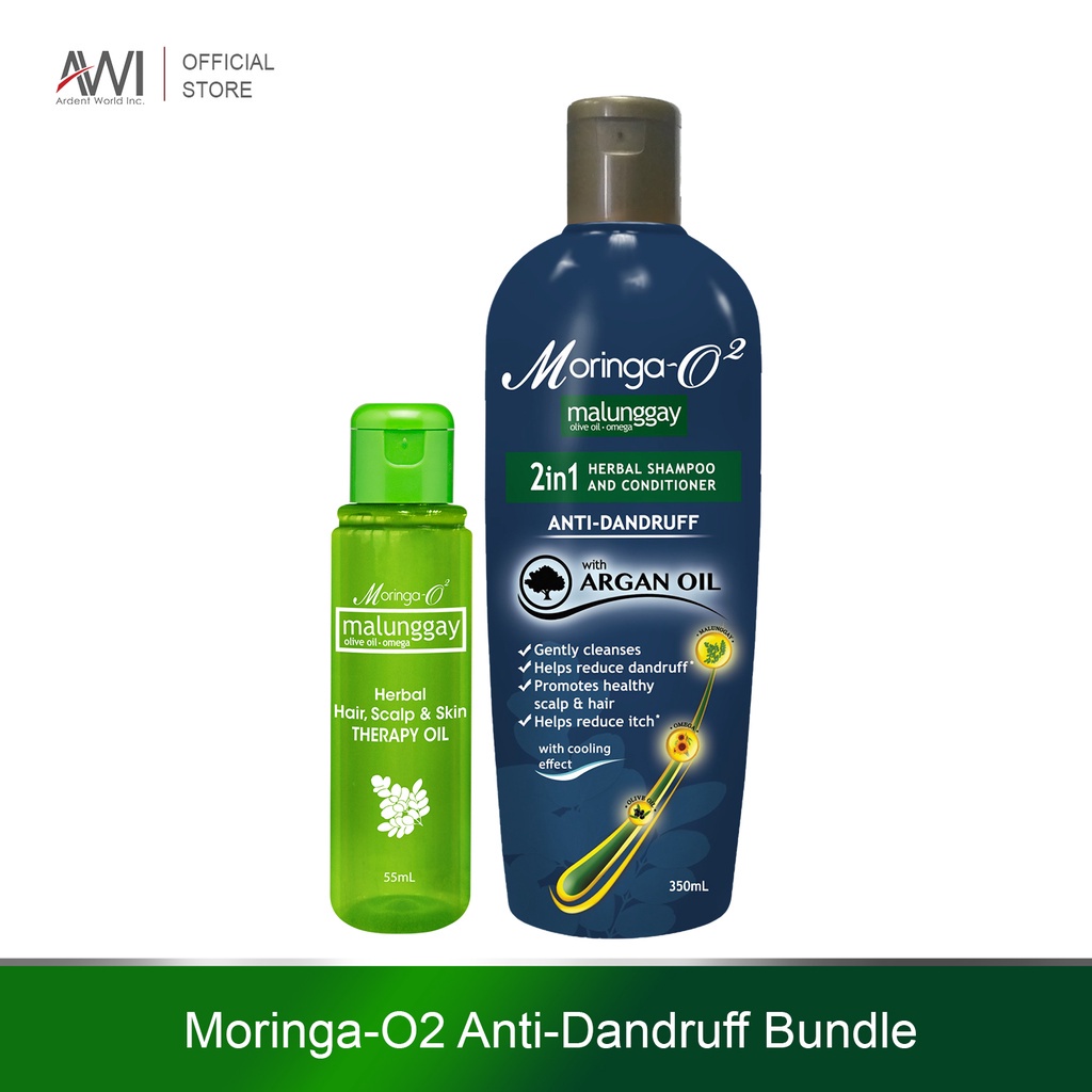 Moringa-O2 Anti-Dandruff Bundle | Shopee Philippines