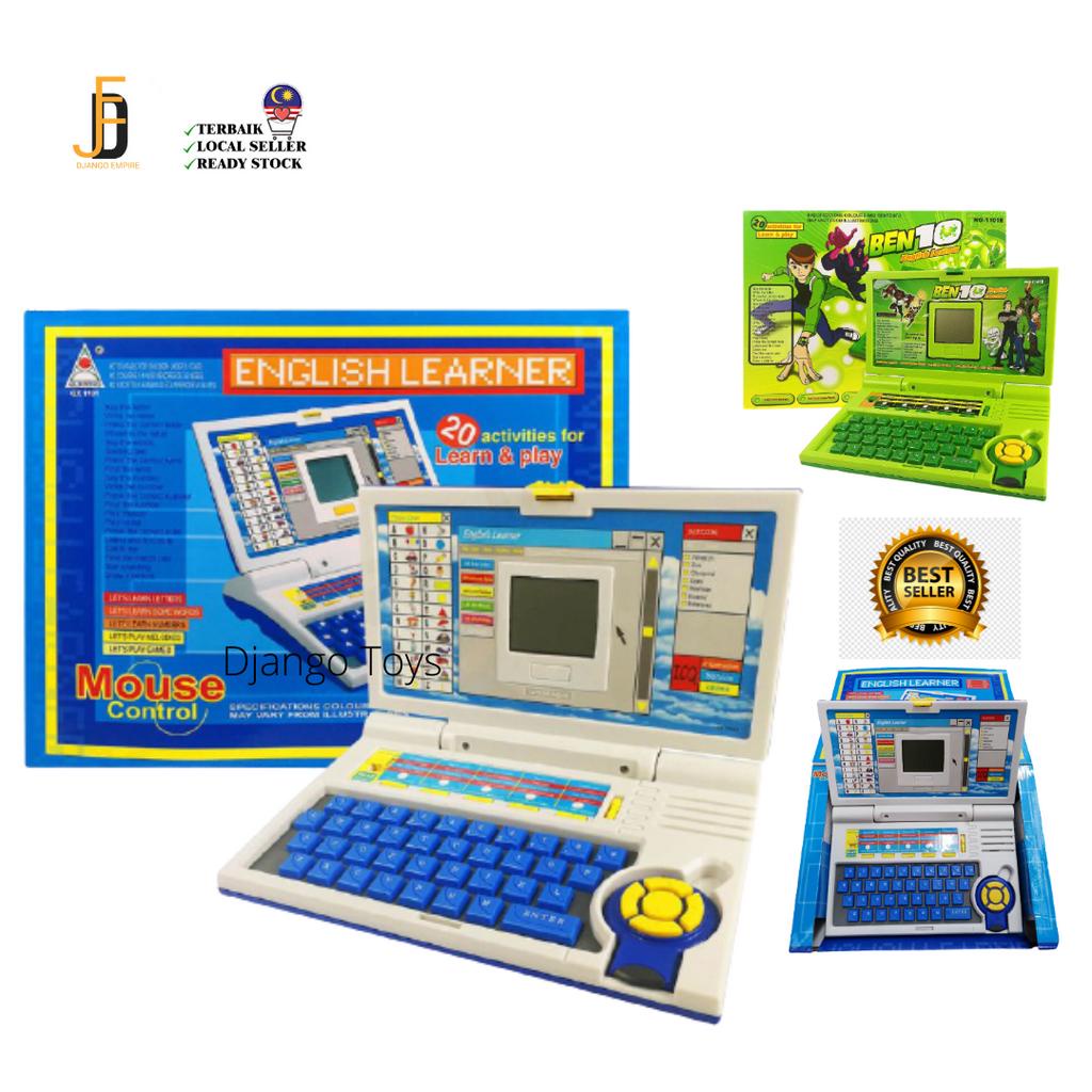 Laptop Budak 20 Activities English Learner Kids Laptop, Ben 10 Laptop ...