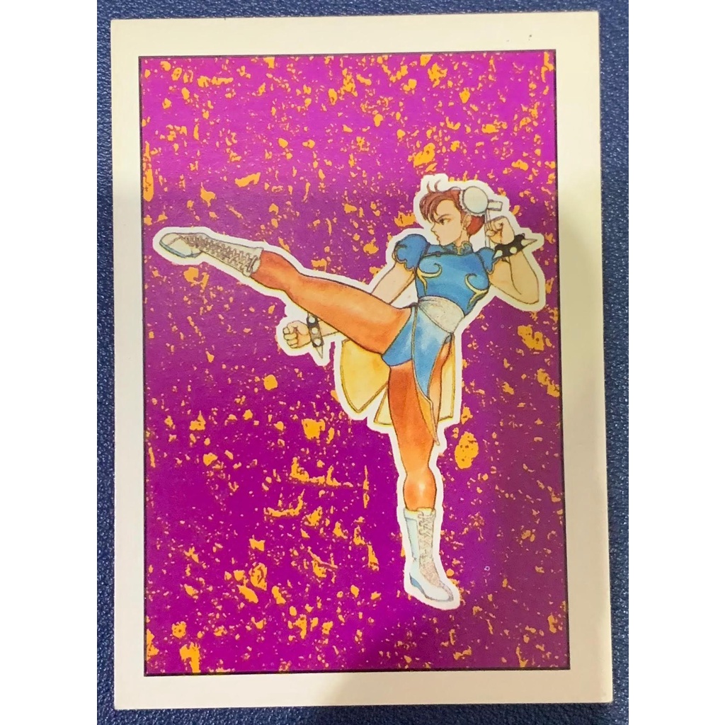 1993 Street Fighter II Trading Card - Chun Li - Whirl Wind Kick ...