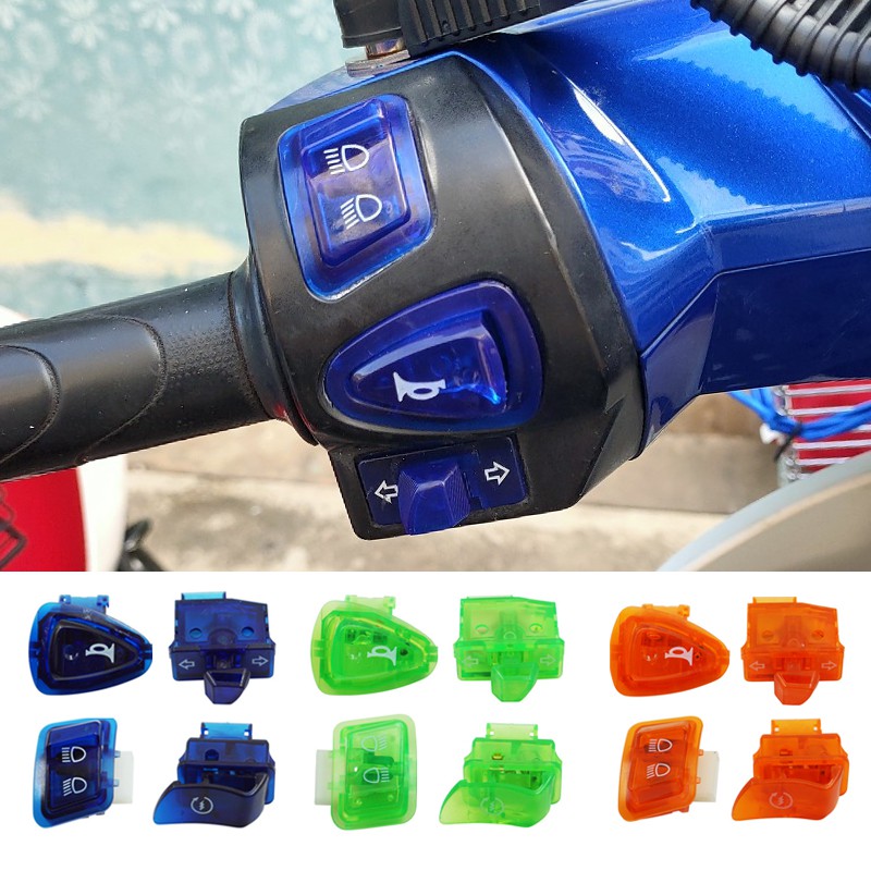 Motorcycle HeadLight Horn Dimmer Turn Signal Starter Single Switch ...