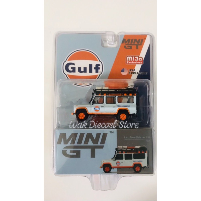 156 MINI GT X MIJO EXCLUSIVE Land Rover Defender 110 (Gulf Livery ...