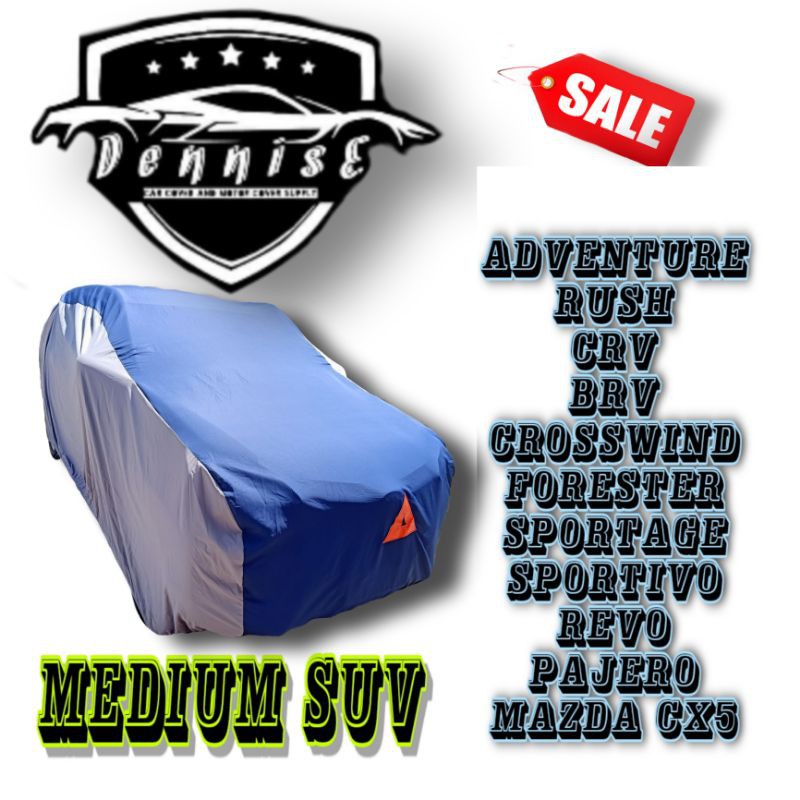 Medium Crossover SUV Car Covers (Crv, Adventure, Revo, Expander, Rush ...