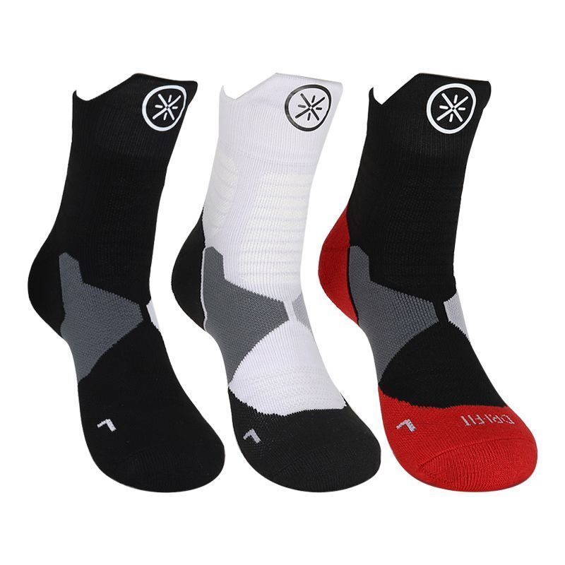 Dwyane Wade Hyper Elite Socks Mid Cut Sports Socks Towel Bottom ...