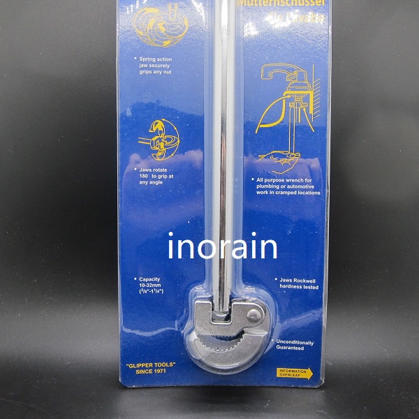 GLIPPER 11 Inch Kitchen Toilet Basin Wrench / Sink Tap Spanner for ...