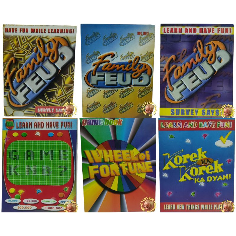 Vintage Pinoy Activity Game Booklet Palengke Toy | Shopee Philippines