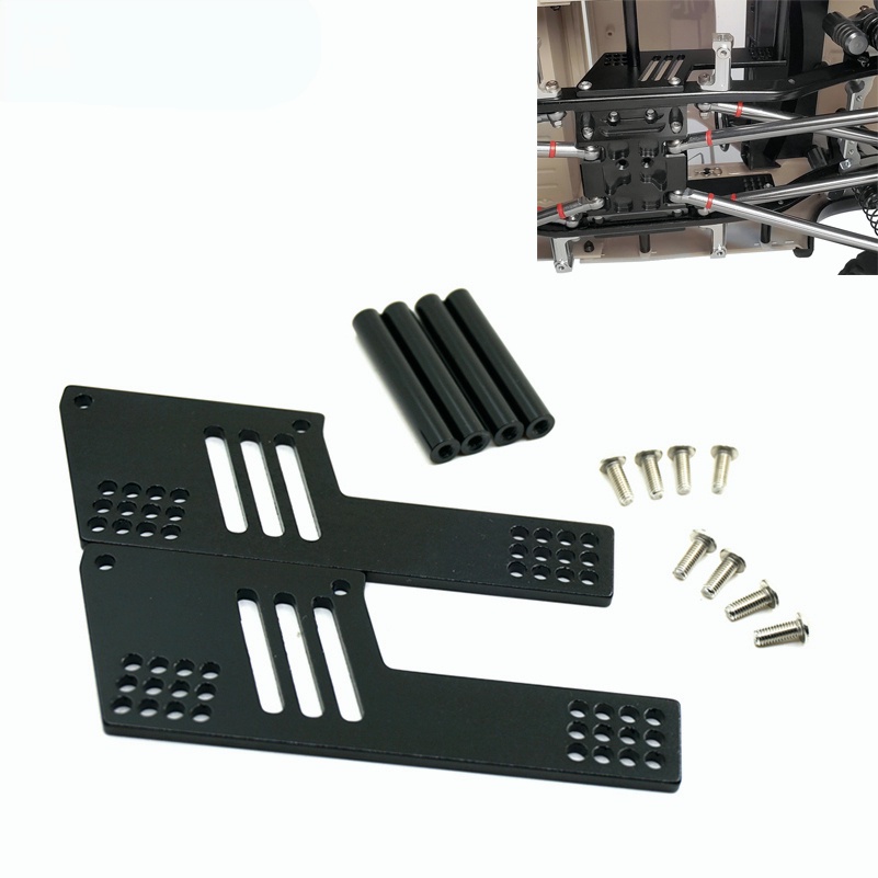 Aluminum Alloy Body Shell Mount Kit TF2 Body Shell Fixed Mount for 1:10 ...