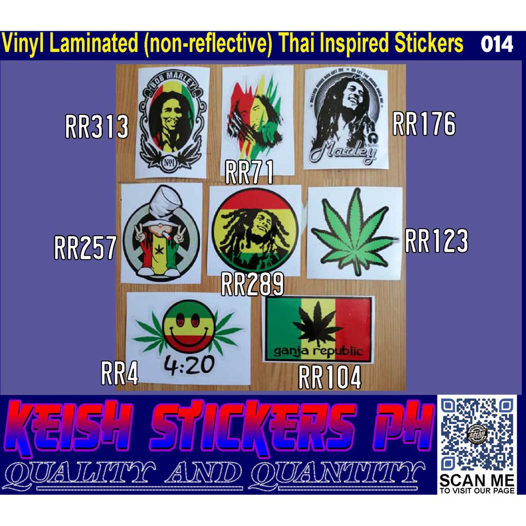 Vinyl Laminated Stickers 014 | Shopee Philippines